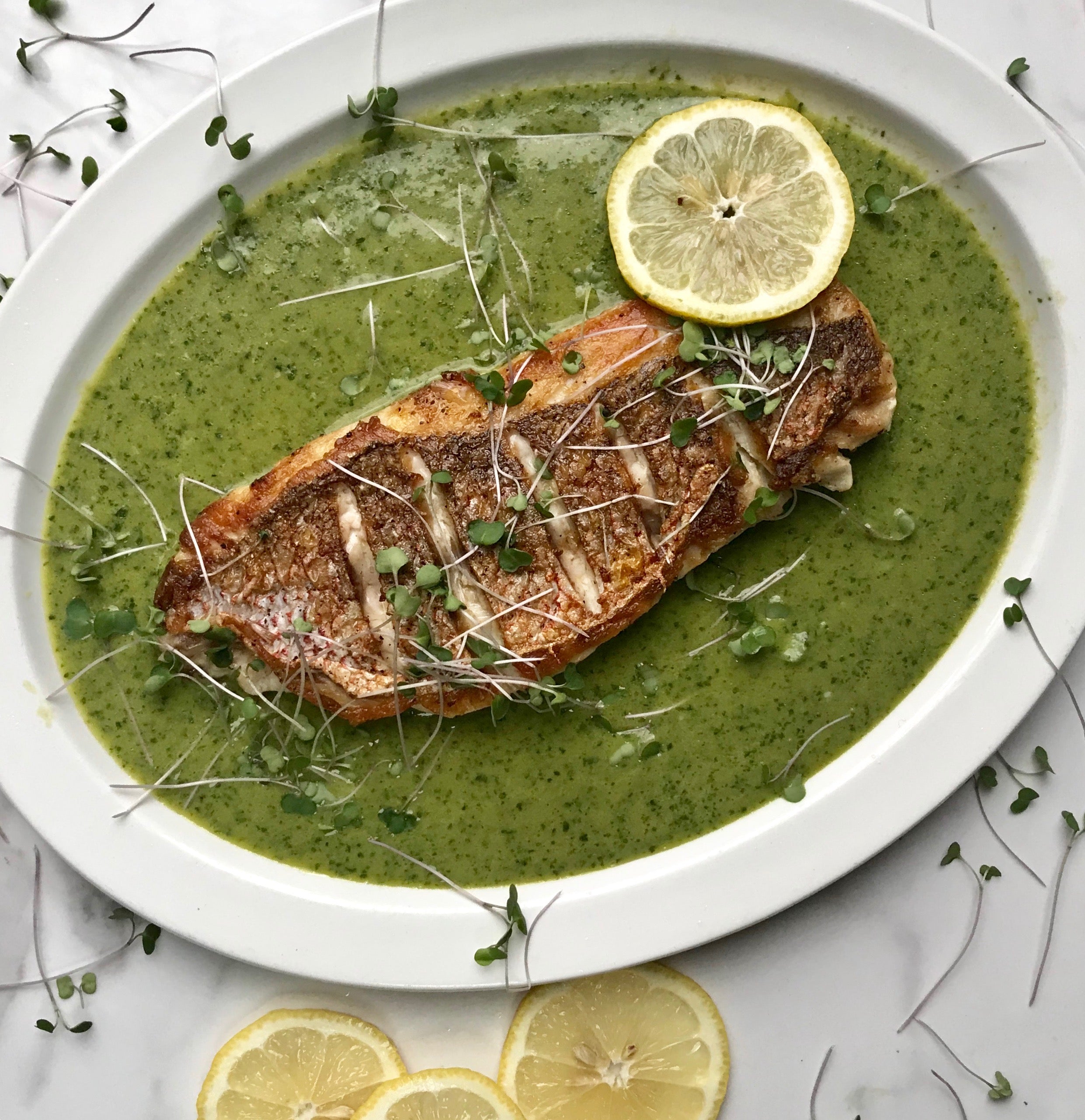 Red Snapper in Cilantro Broth Recipe | Broth Masters – BrothMasters